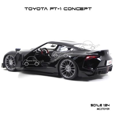 โมเดลรถ TOYOTA FT-1 CONCEPT สีดำ (Scale 1:24)