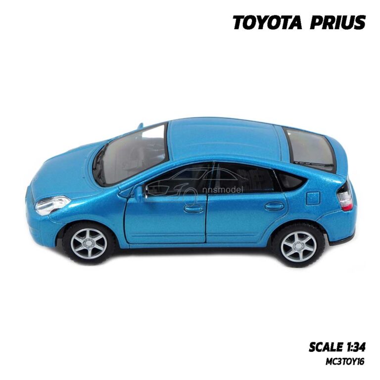 โมเดลรถ โตโยต้า พรีอุส TOYOTA PRIUS (Scale 1:34) เปิดประตูซ้ายขวาได้