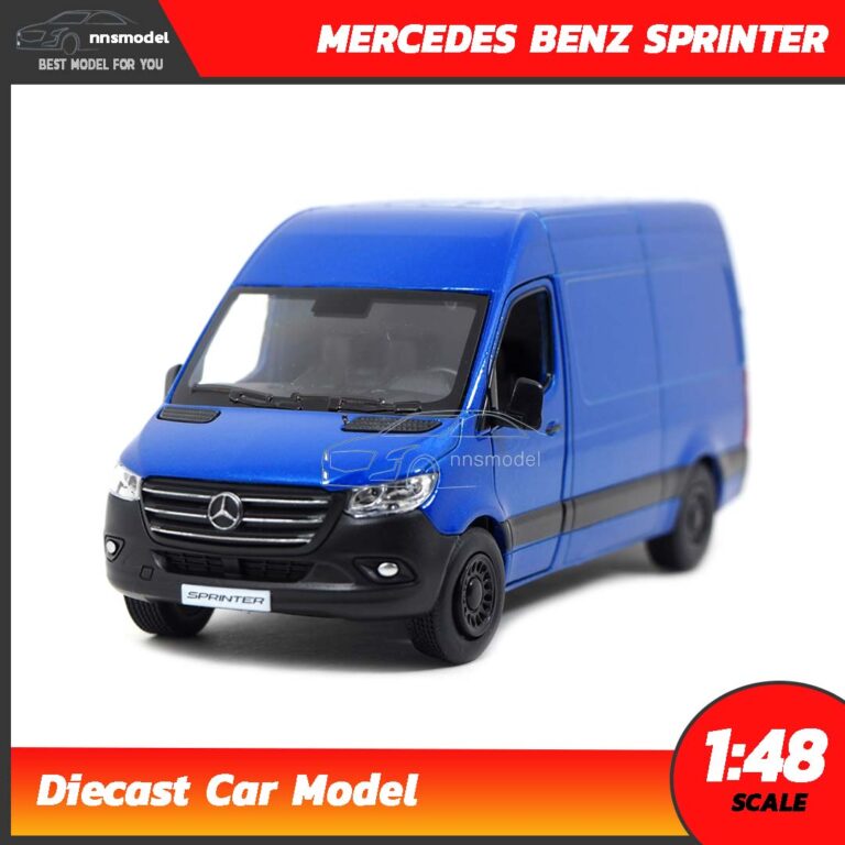 โมเดลรถตู้ MERCEDES BENZ SPRINTER (Scale 1:48) โมเดลรถเหล็ก เบนซ์